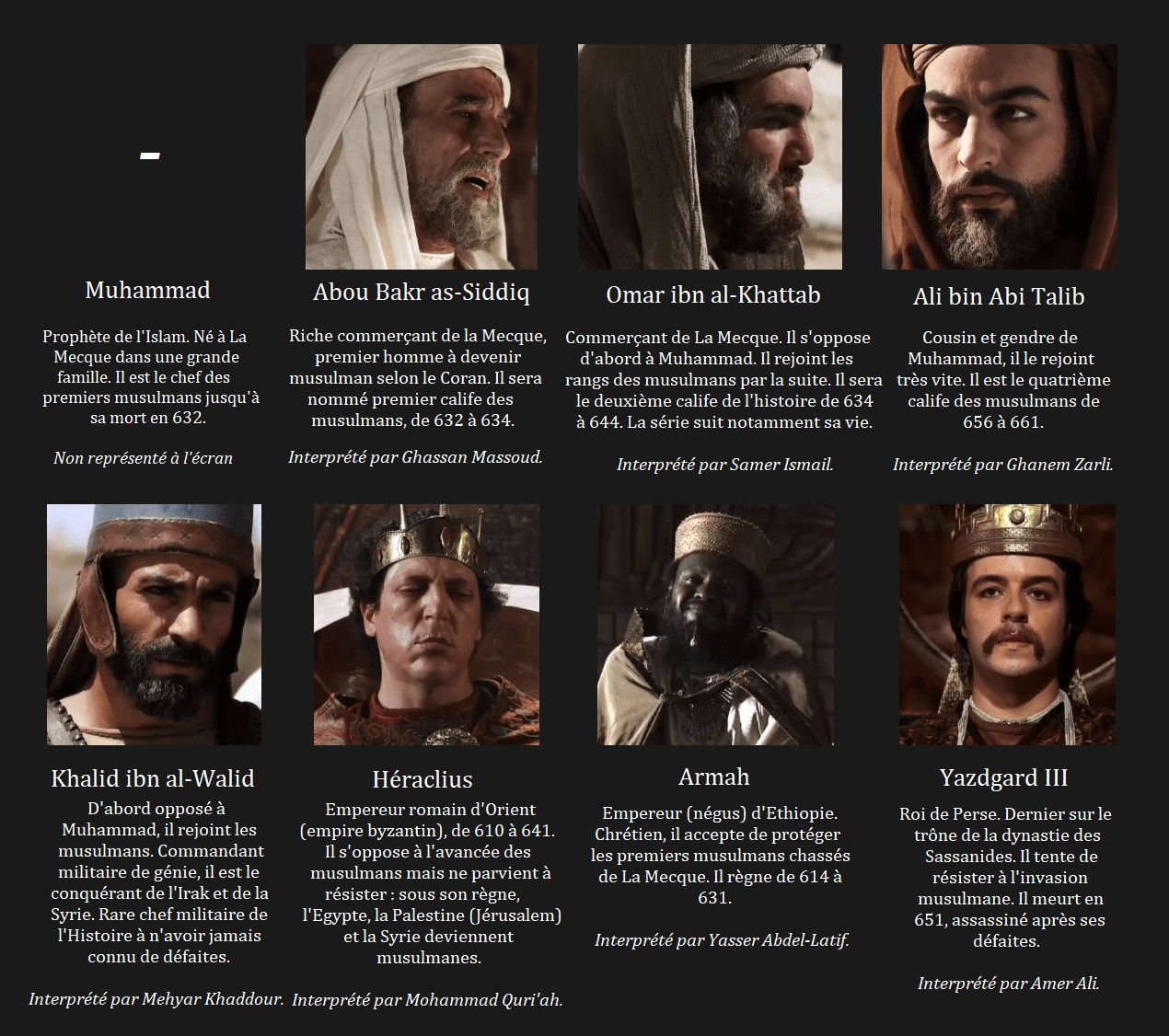 Critique du Professeur : la série Omar (les débuts de l'Islam)